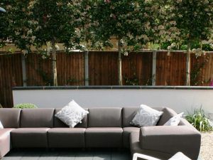 Comfortable Couch in The Garden Ideas - SimDreamHomes