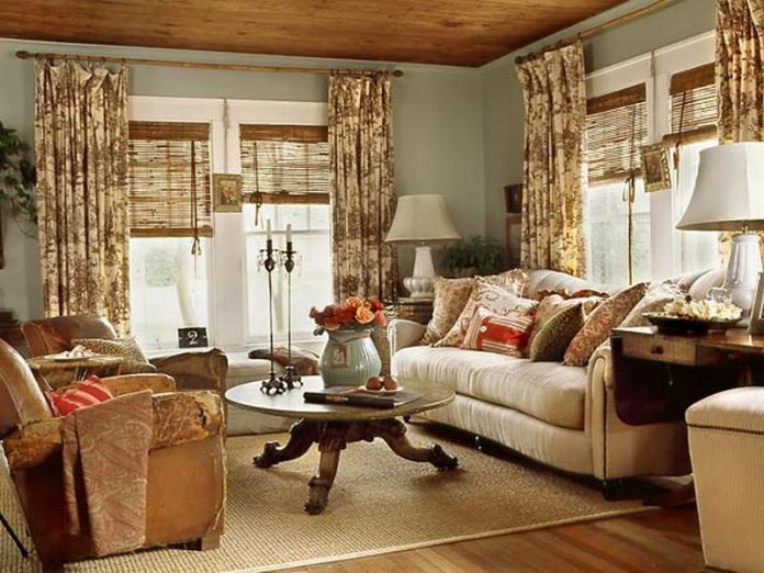 Vintage-Style Living Room Design - SimDreamHomes